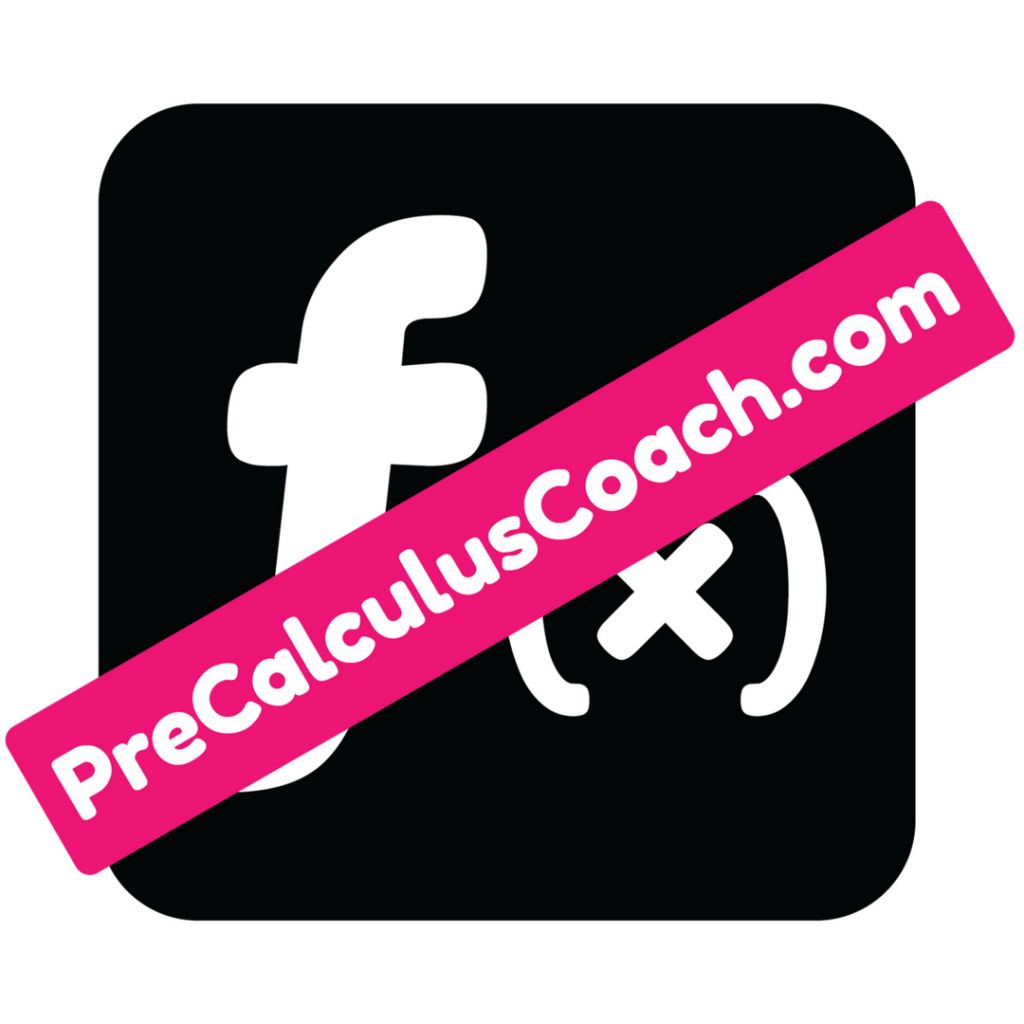 Pre-Calculus Logo (White) ⋆ PreCalculusCoach.com