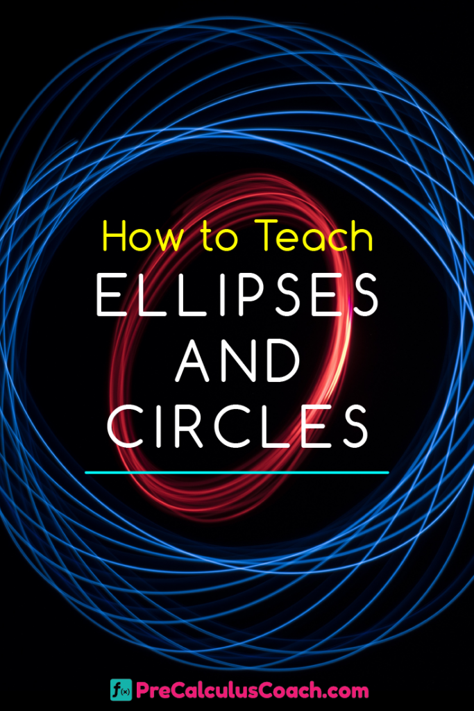 How to Teach Ellipses and Circles ⋆ PreCalculusCoach.com