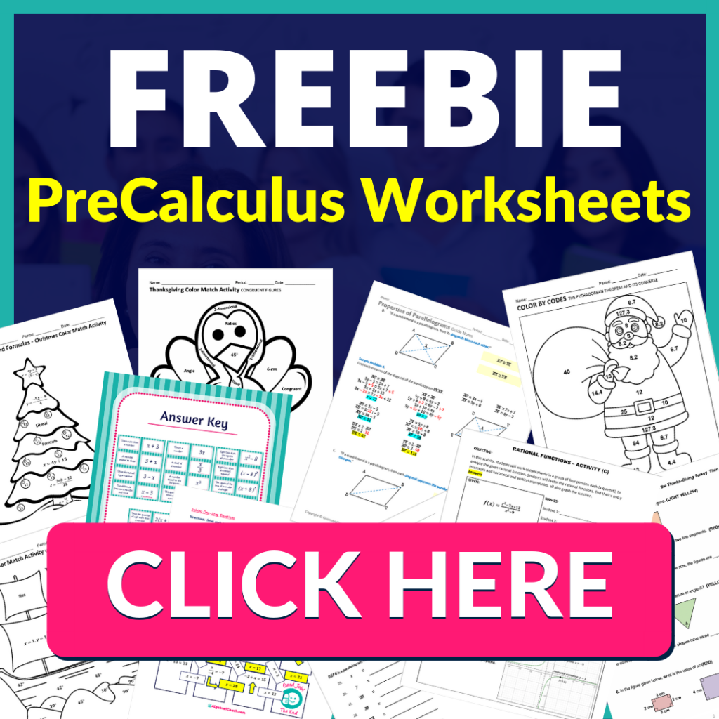 Pre-Calculus Curriculum Map ⋆ PreCalculusCoach.com